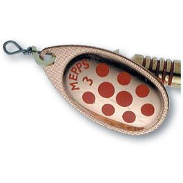 Mepps Aglia Copper/Red Dots #2 / 4,5g - LureShop.eu